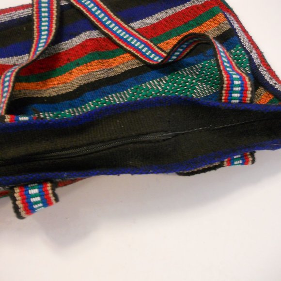 Pinzon | Bags | Colorful Boho Hippie Shoulder Bag Made In Mexico Unused ...